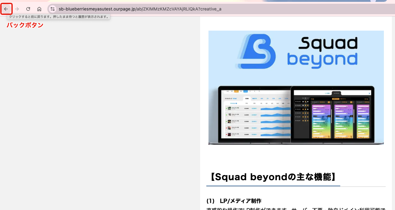 ポップアップ機能（有料）について